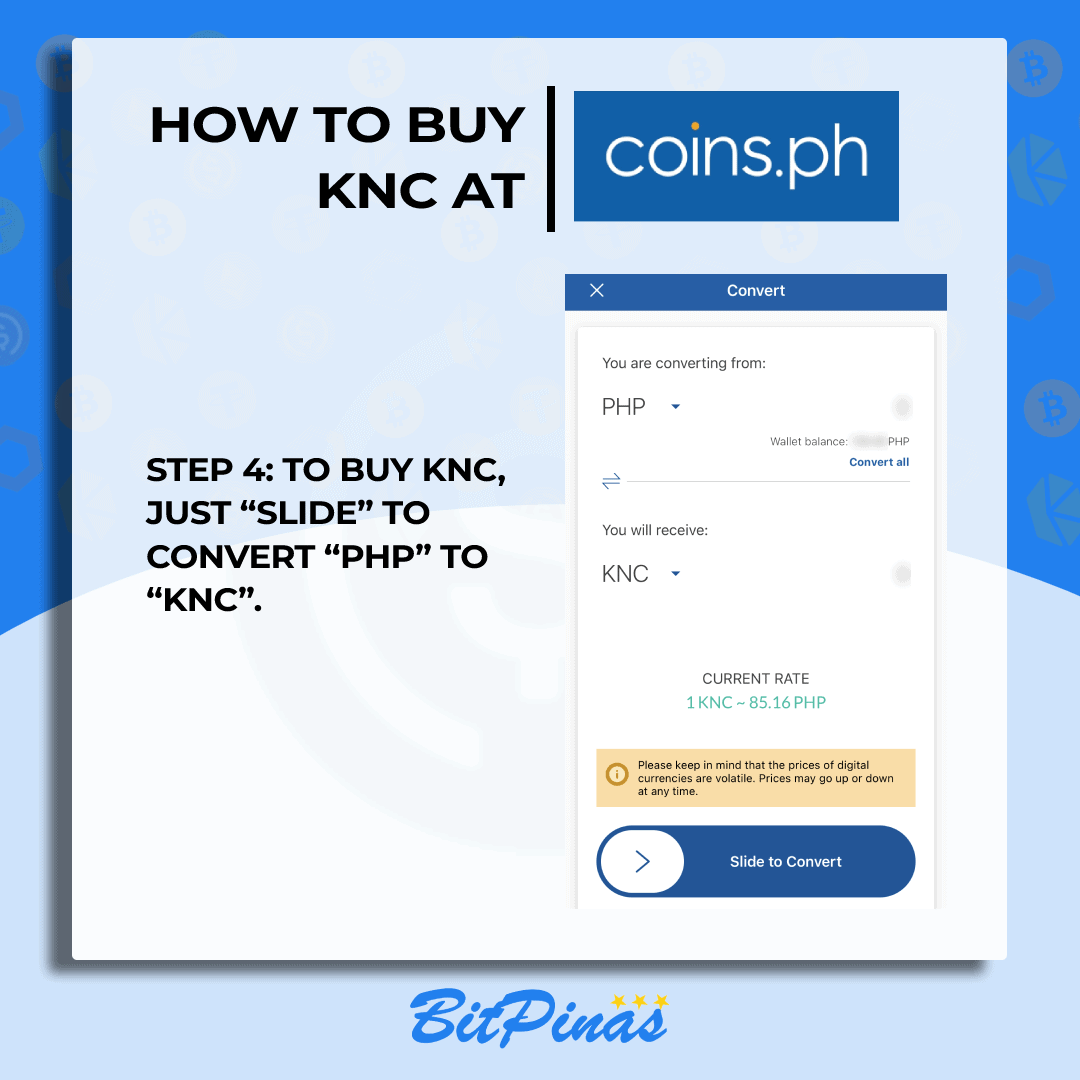 How to Buy KNC at Coins.ph! | Kyber Network Crystal Philippines Guide ...