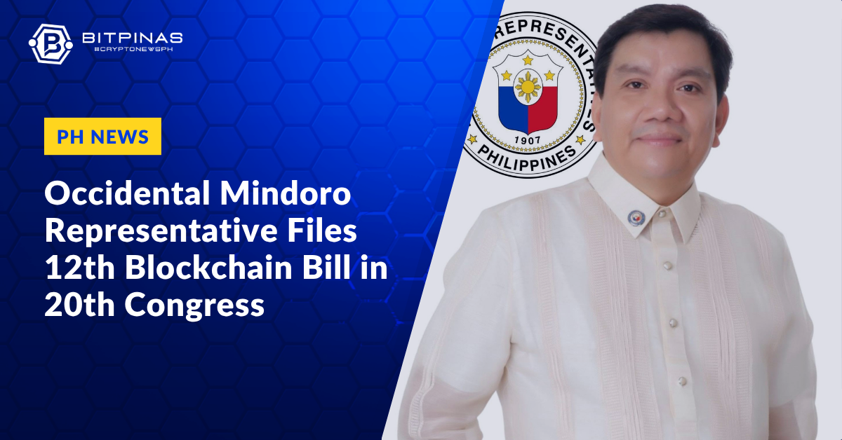 Occidental Mindoro Representative Files 12th Blockchain Bill in 20th ...