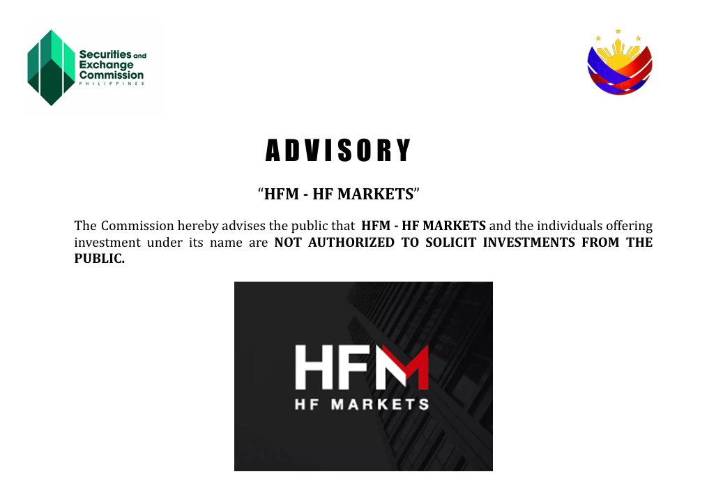 SEC Issues Advisory Against EXNESS and HFM/HF Market For Illegal ...