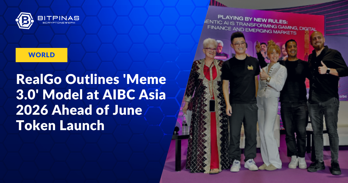 RealGo Outlines 'Meme 3.0' Model at AIBC Asia 2026 Ahead of June Token ...